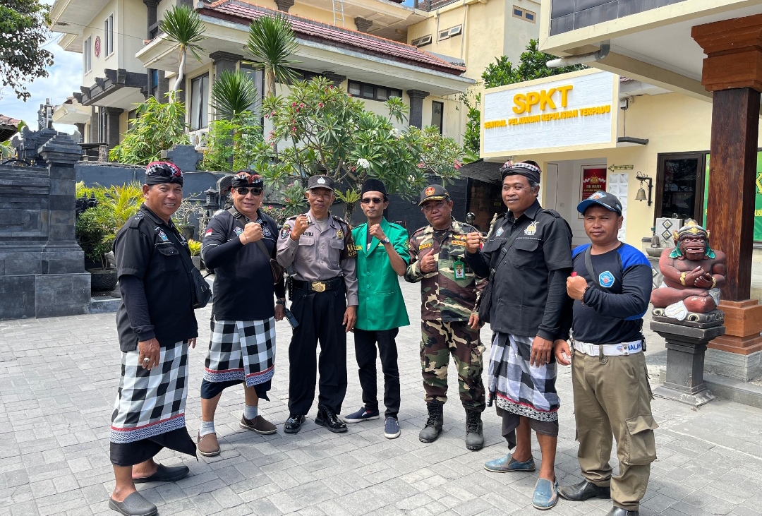 Pecalang Desa Adat Bali Menyambut Baik Kegiatan Baser dan Pagar Nusa