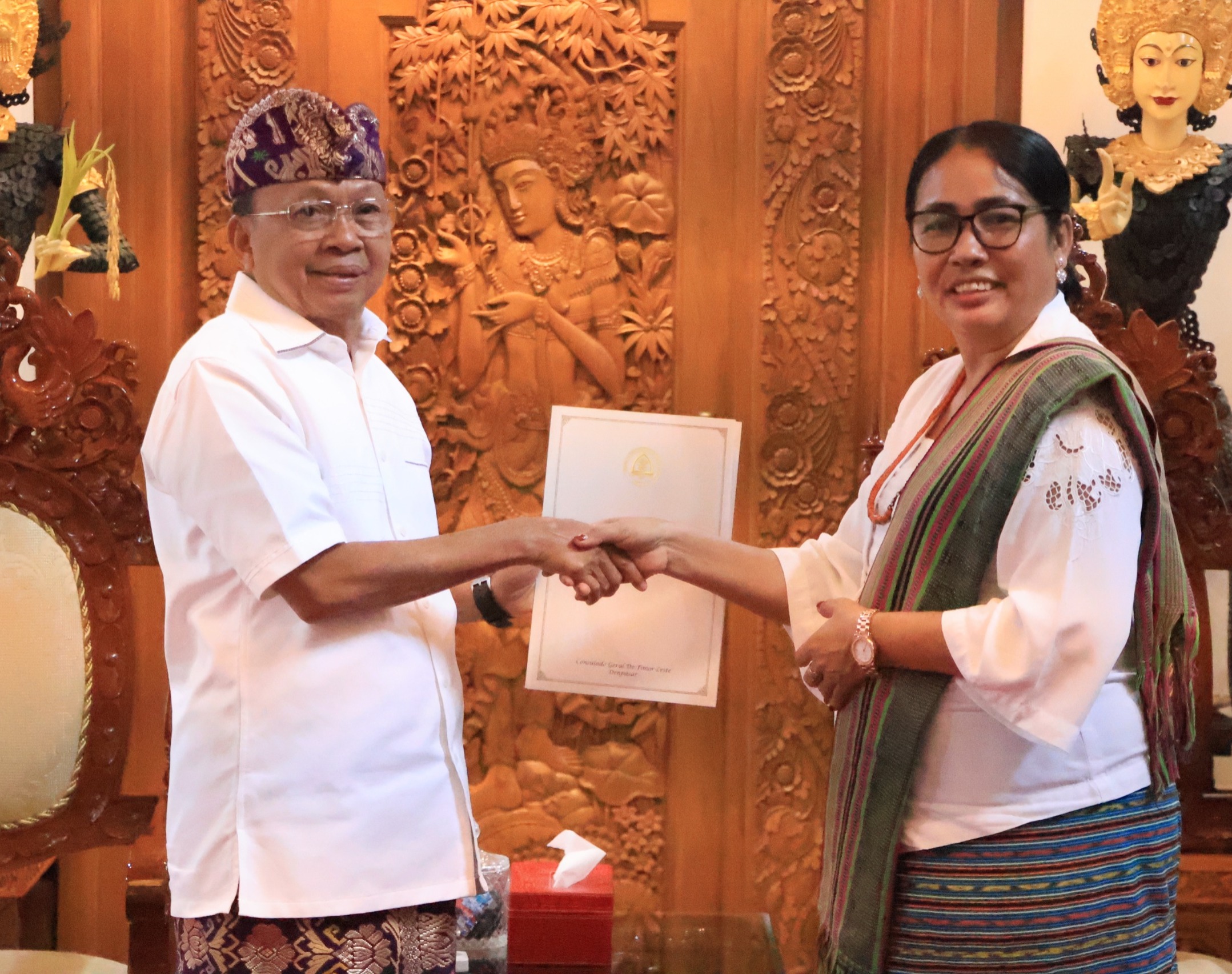 Konjen Timor Leste: Terima Kasih Gubernur Koster, Warga Kami Aman ...